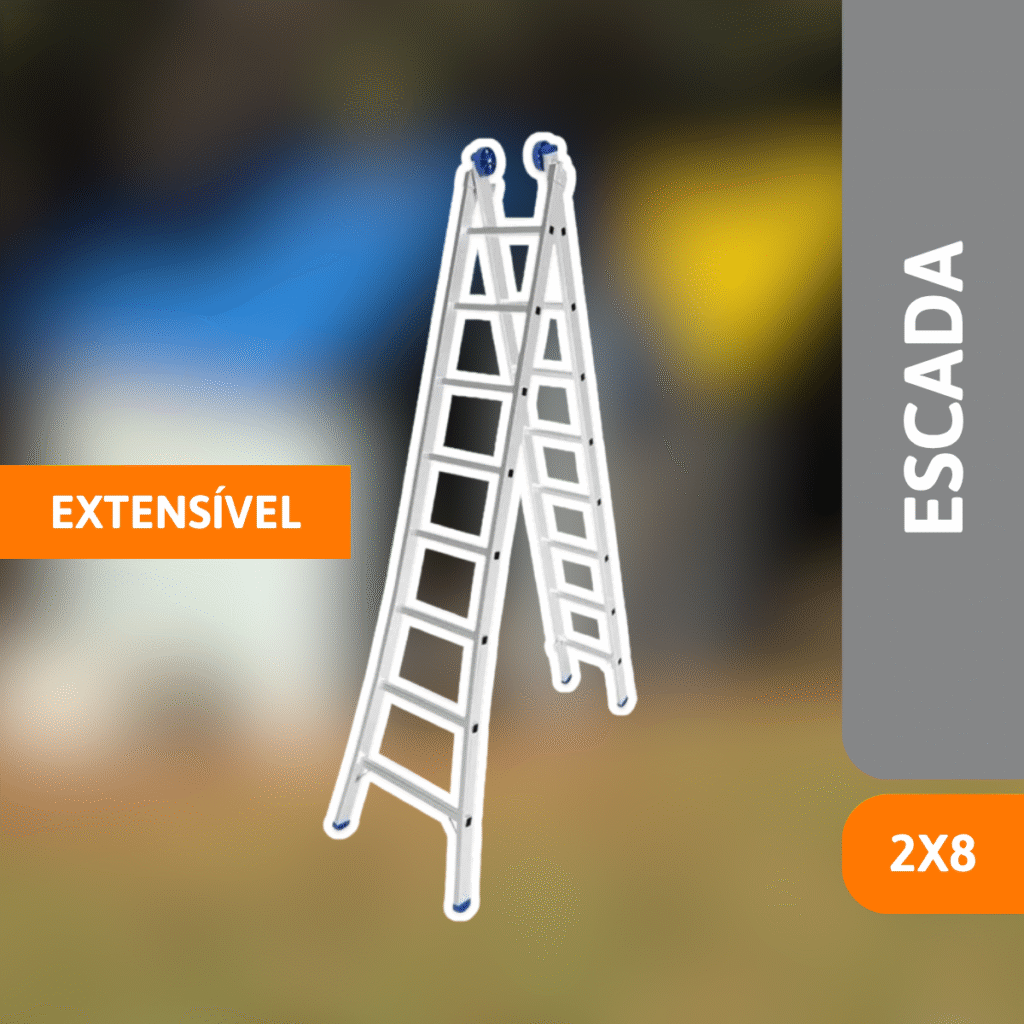 Escada Extensível 2X8 – MOR – Embaplás